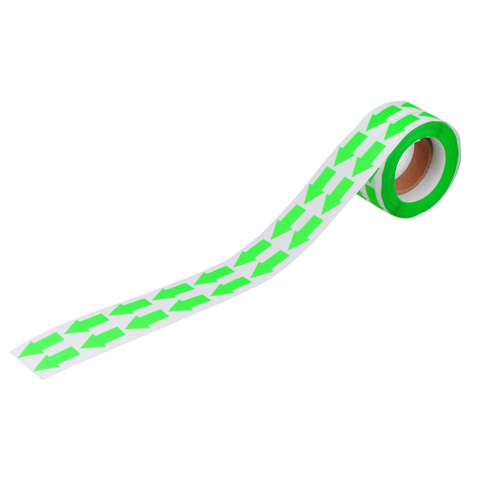 TAILTOSS 1000Pcs 1 Roll of Green Colored Stickers for Labeling and ...