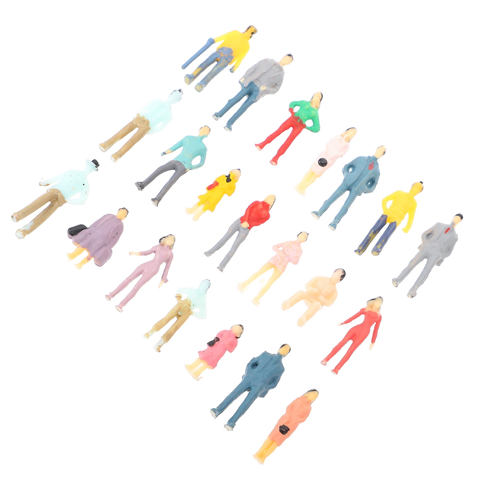 TAILTOSS Mini Human Model Decor Multi Plastic 100Pack For Children ...