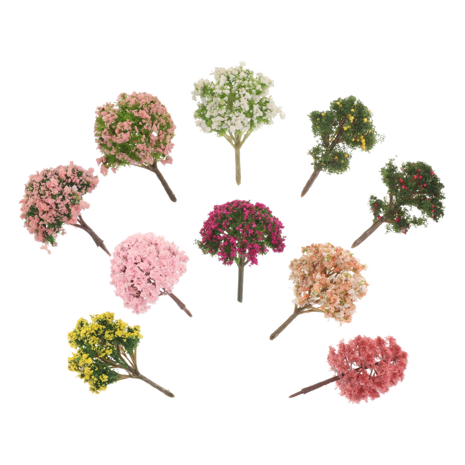 TAILTOSS 10Pack Plastic Resin Rods Model Trees for Bonsai Displays ...