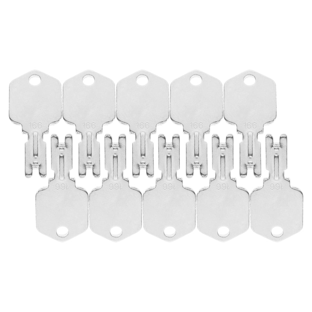 TAILTOSS 10Pcs Iron Forklift Keys for Heavy Equipment in Industrial ...