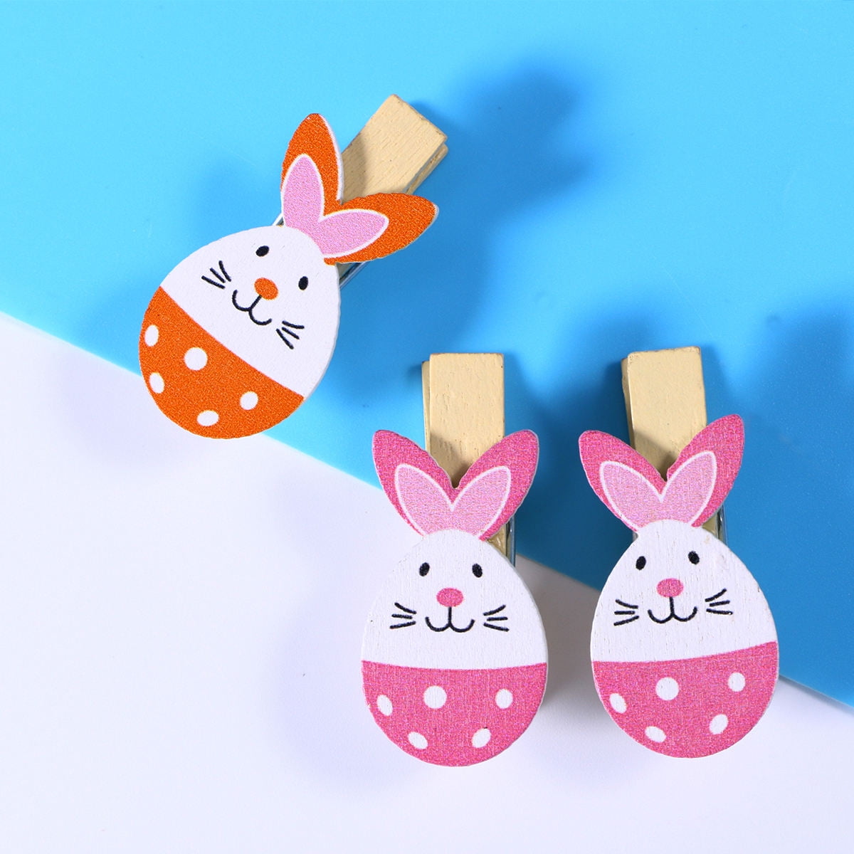 TAILTOSS 10Pcs Wooden Photo Clips Mini Clothes Clip For Decorating ...