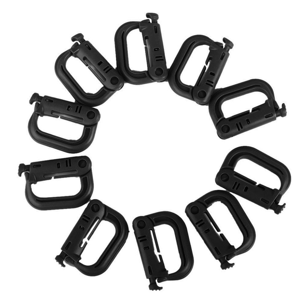 TAILTOSS 10Set D-Ring Grimloc Locking Belt Buckle for Interlocking ...