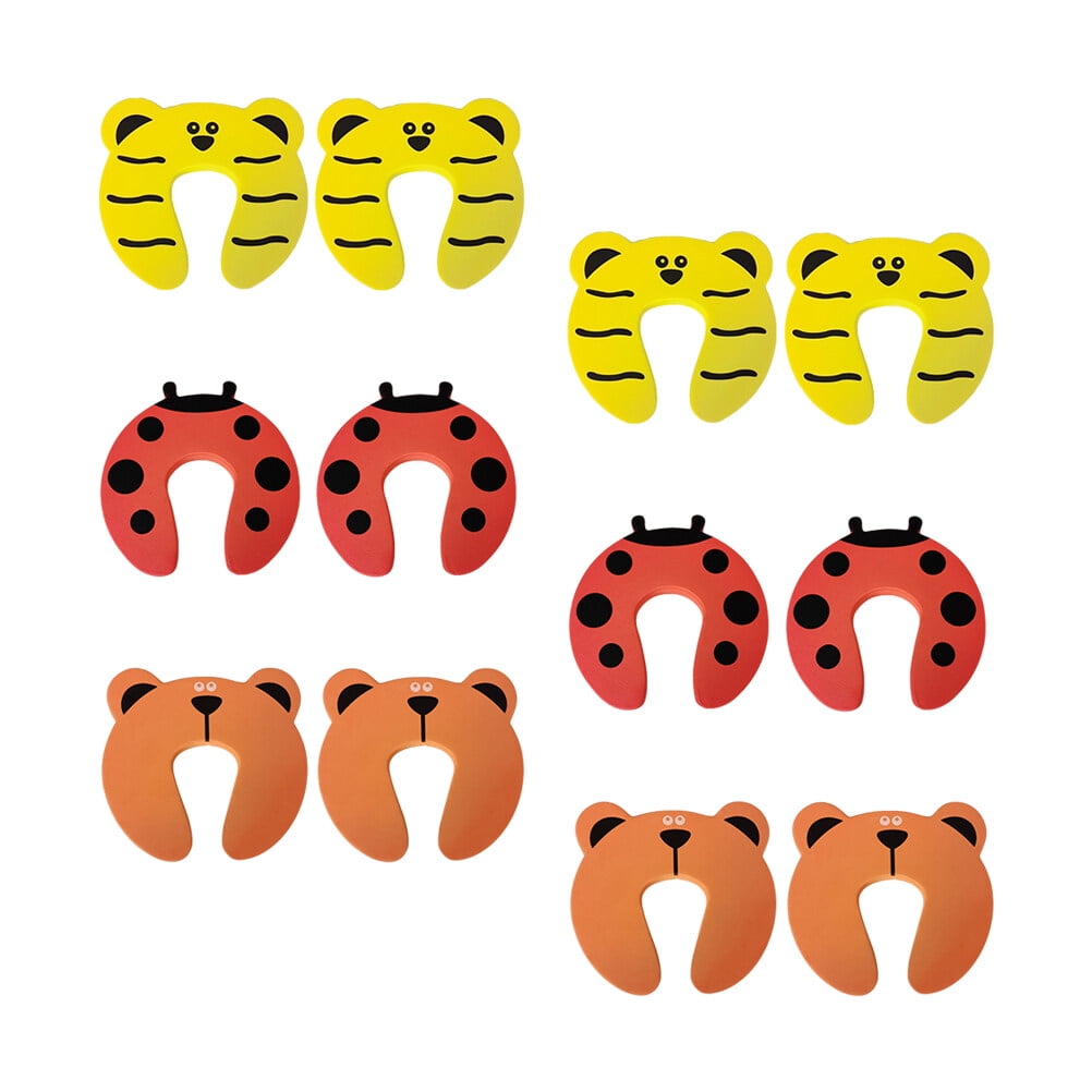 TAILTOSS 12Pack Pinch Guard Door Stopper for Cabinet Window Anti-Pinch ...