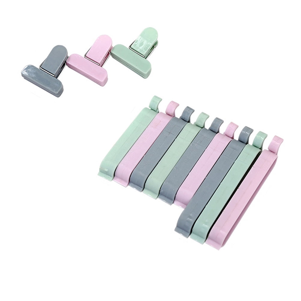 TAILTOSS 12Pcs Set Bag Sealing Clips Plastic Mini Sealing Clips for ...