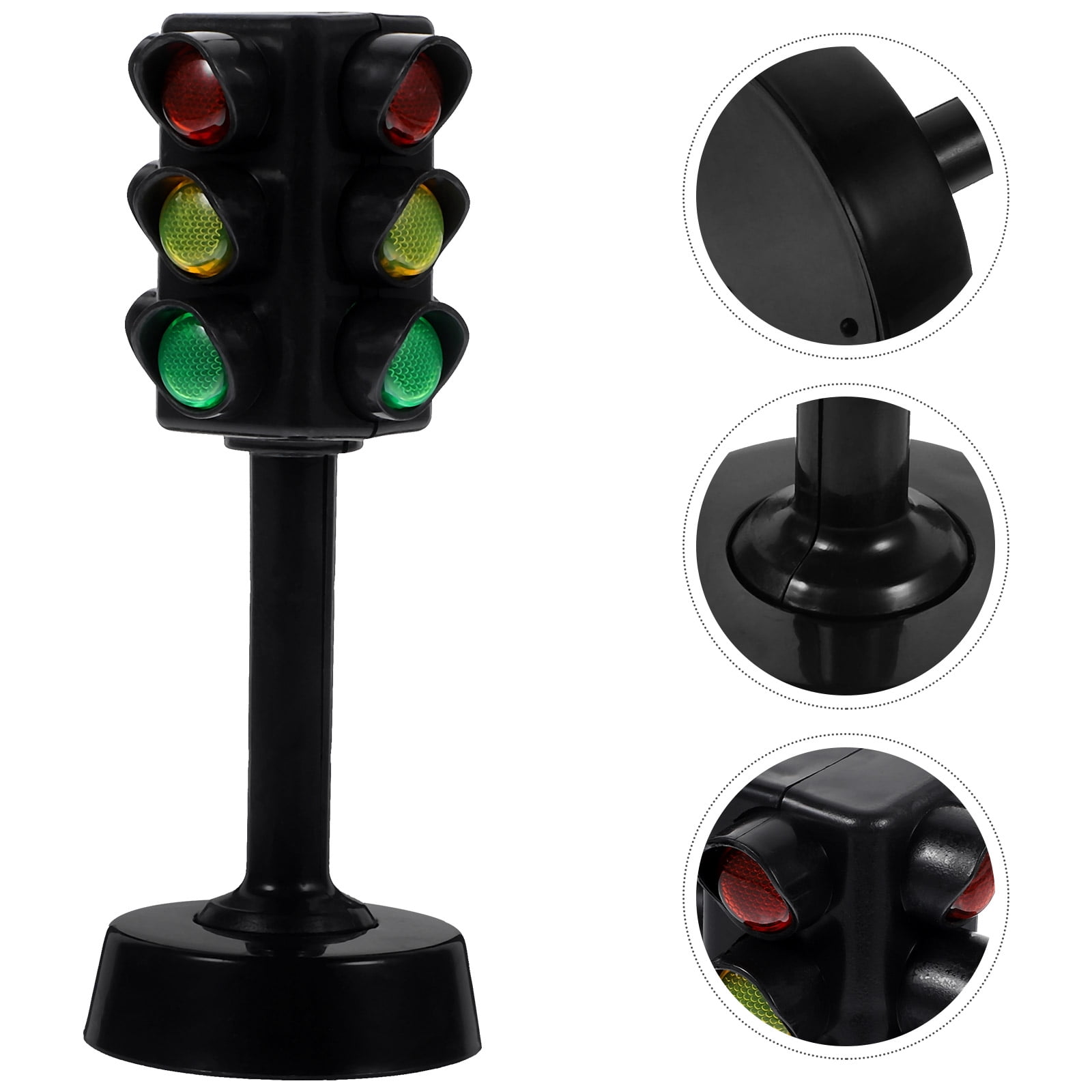 TAILTOSS 12pcs Crosswalk Light Signal Toys Teach Road Signs Meaning for ...