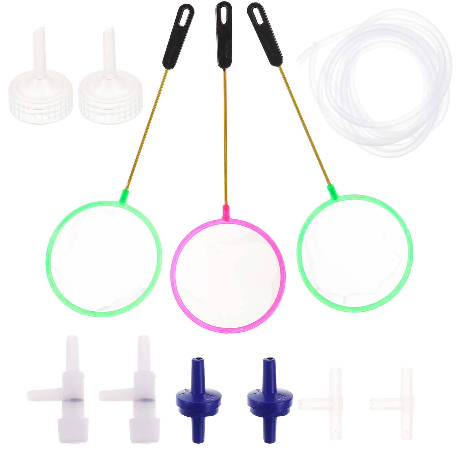 TAILTOSS 13Pcs Shrimp Net Hatchery Sieve Set for Fish Catching Net Home ...