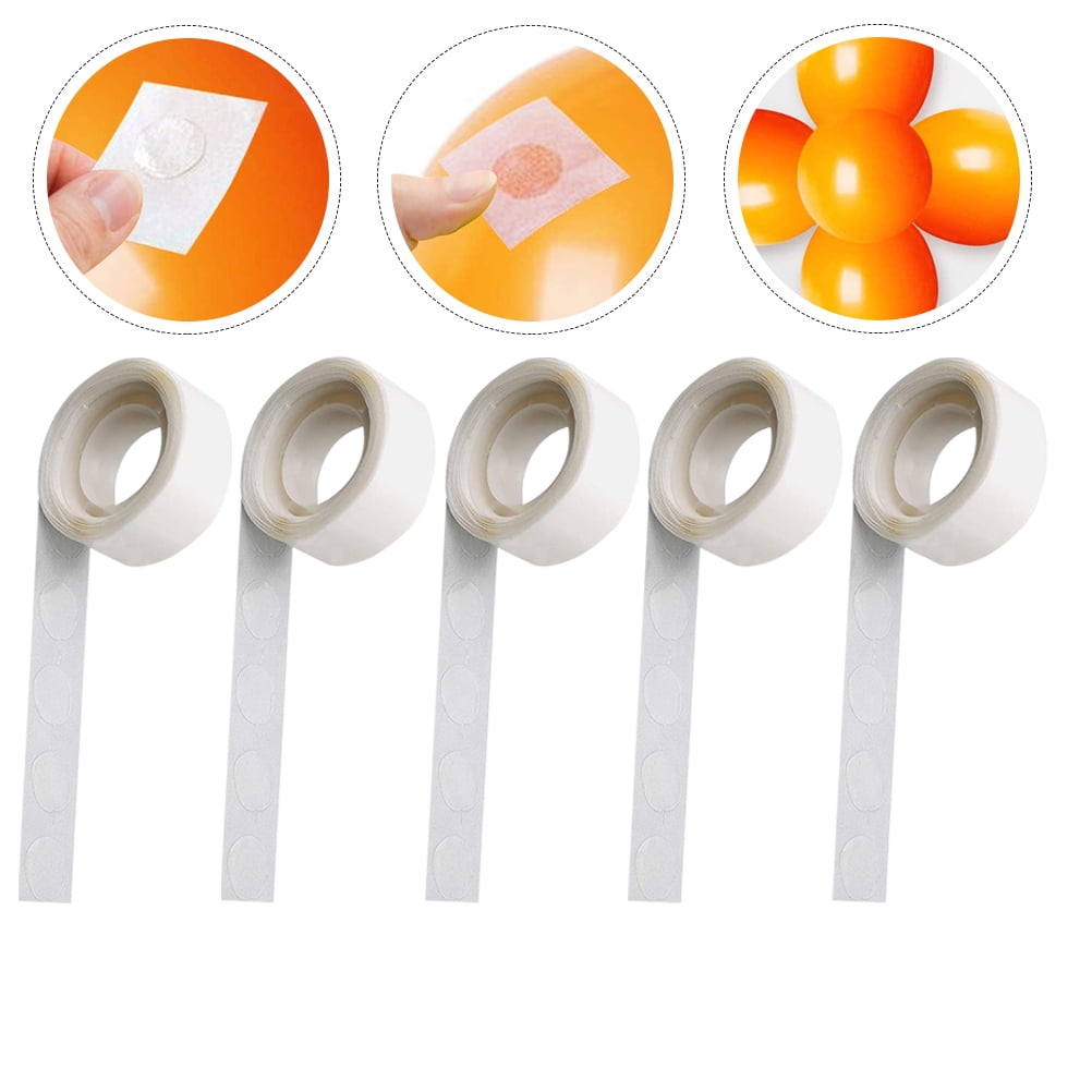 TAILTOSS 15 Rolls Self Adhesive Dots Balloon Glue for Craft Enthusiasts ...