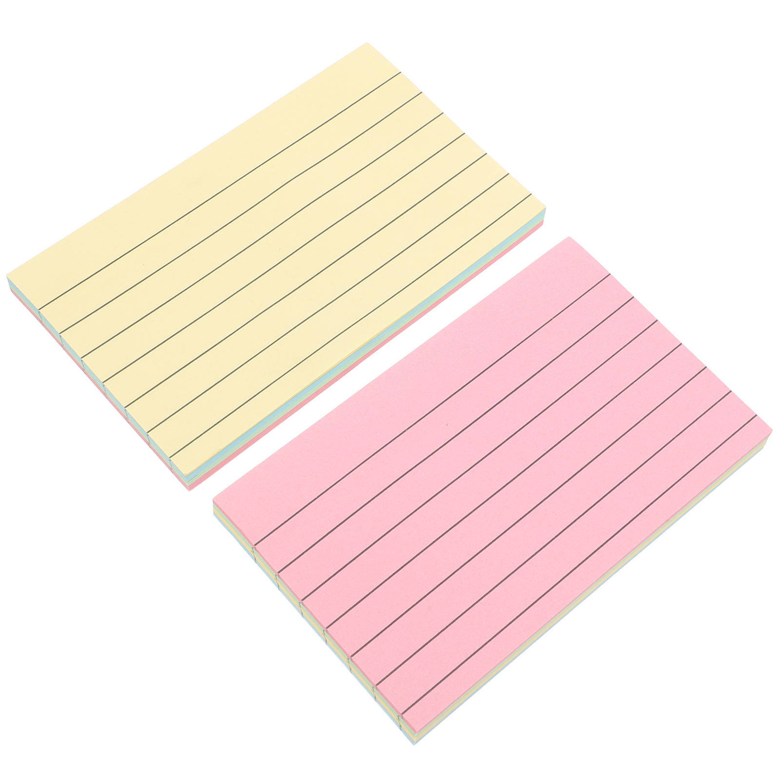 TAILTOSS 180Pcs Ruled Record Card Colorful for Writing and Organizing ...