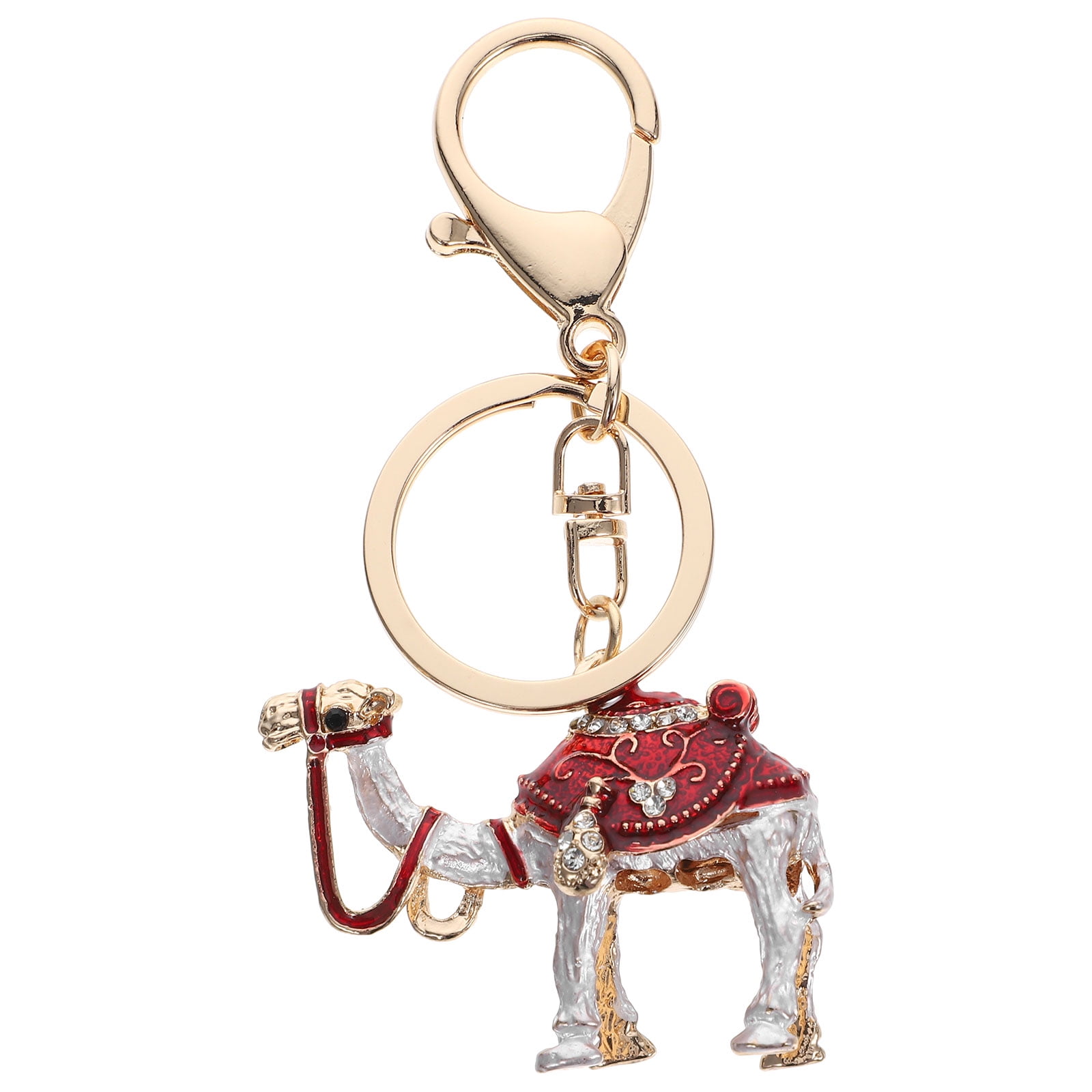 TAILTOSS 1Pack Adorable Design Shaped Keychain Red Zinc Alloy ...