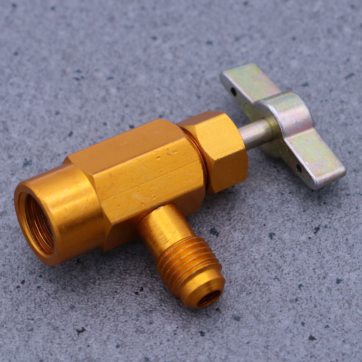 TAILTOSS 1Pack Brass Can Tap for Fingertip Control and Connect R134a ...