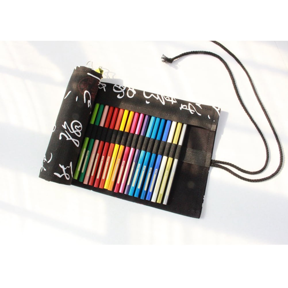 TAILTOSS 1Pack Canvas Pencil Case for Drawing and Sketching Pencil ...