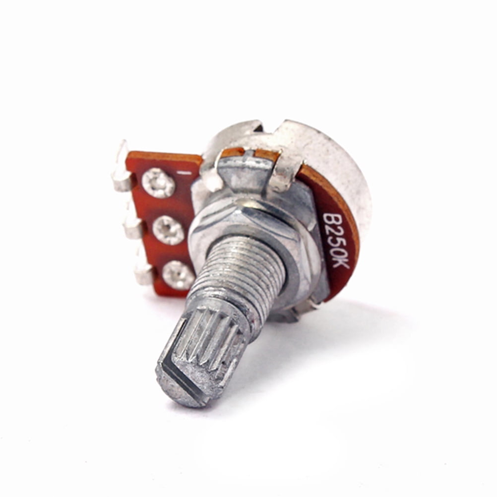TAILTOSS 1Pack Electric Guitar Potentiometer Chrome Cylindrical Volume ...