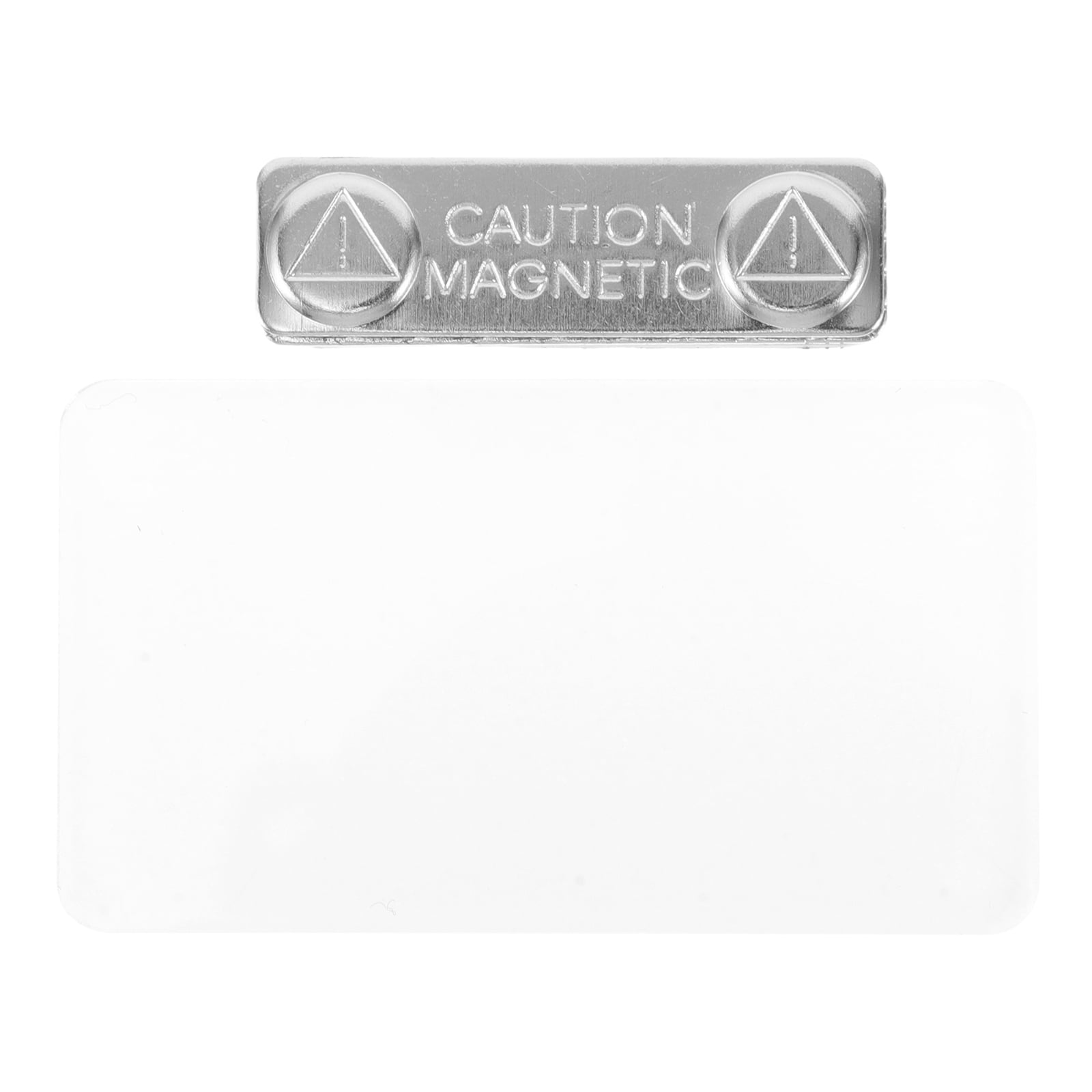 TAILTOSS 1Pack Heat Transfer Personalization White Acrylic Badge ...