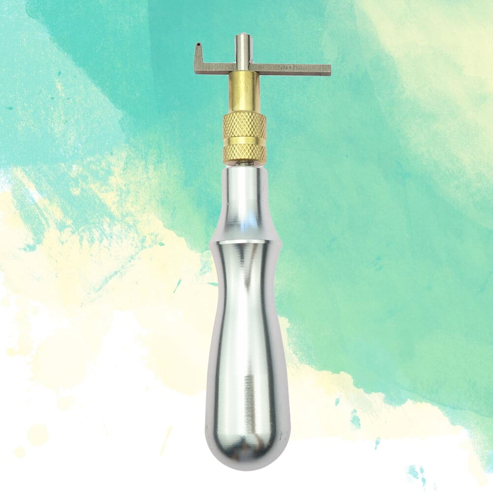 TAILTOSS 1Pack Leather Craft Stitching Groover for Leather Working and ...