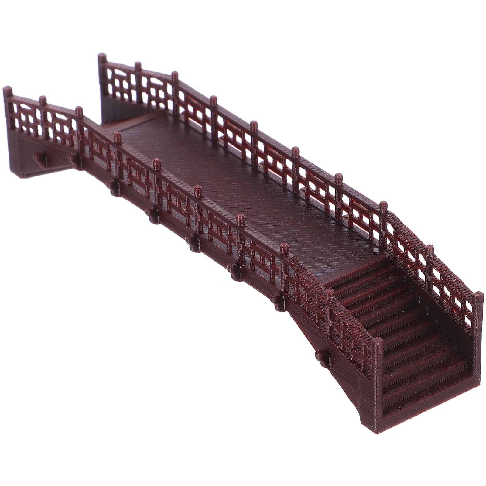 TAILTOSS 1Pack Miniature Bridge Model Plastic Arch Bridge For Dollhouse ...