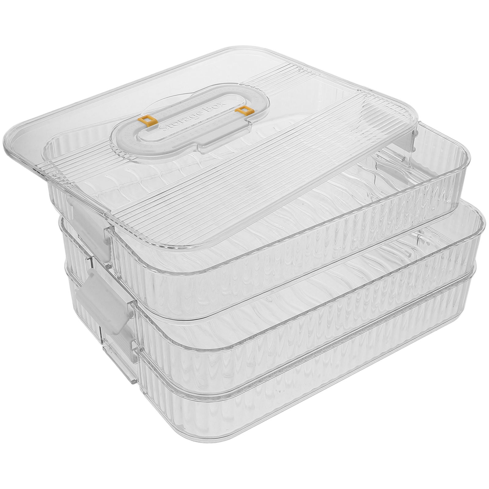 TAILTOSS 1Pack Multi-Layer Plastic Food Storage Containers For Fresh ...