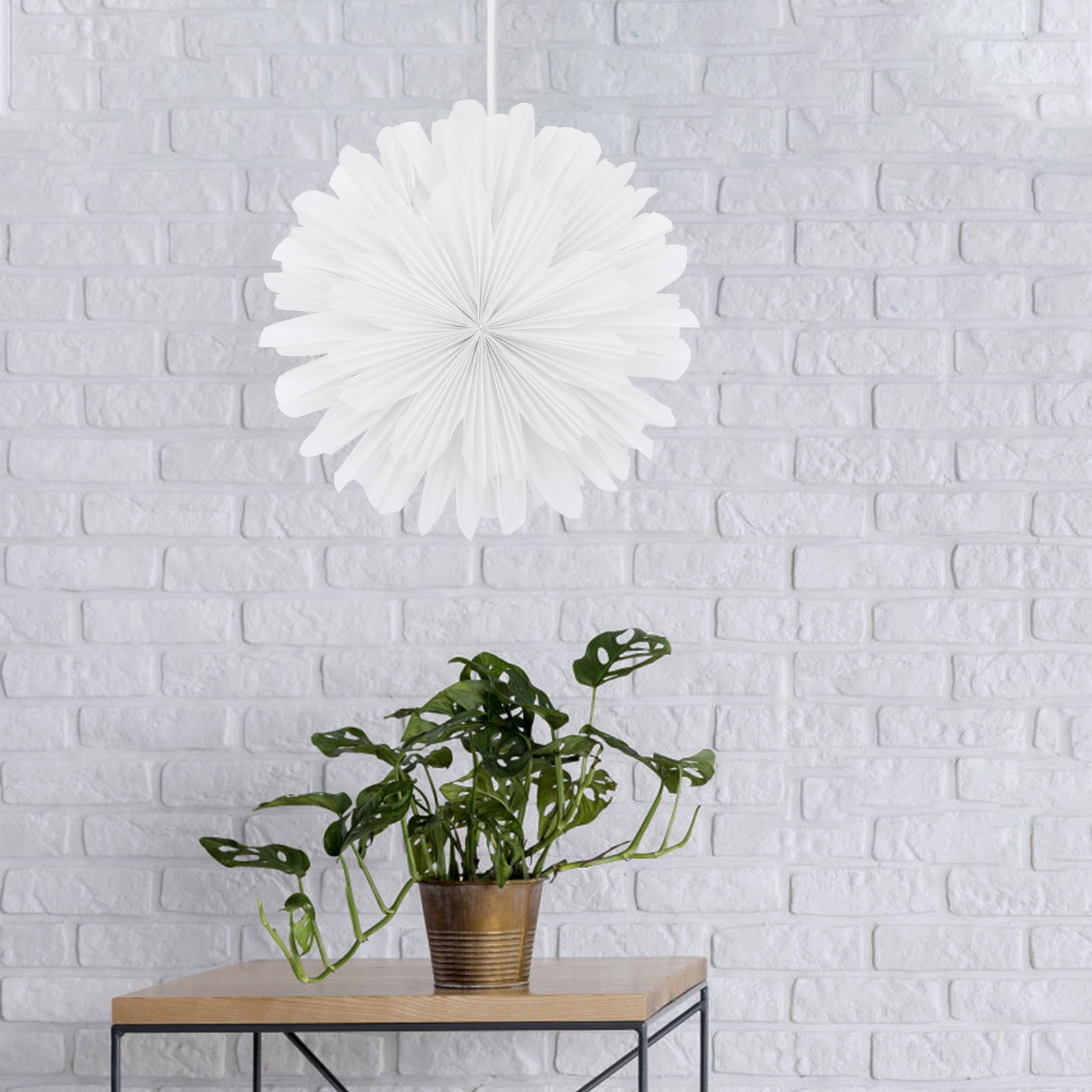 TAILTOSS 1Pack Paper Pendant Lamp Shade For Home Ceiling Light Cover ...