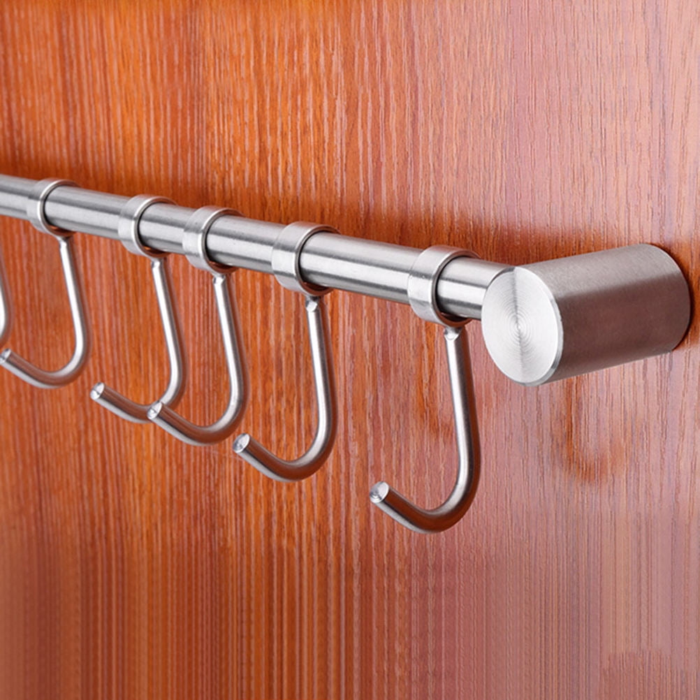 TAILTOSS Stainless Steel Wall Hooks Heavy Duty 1Set 15.7x3.9x2.8in ...