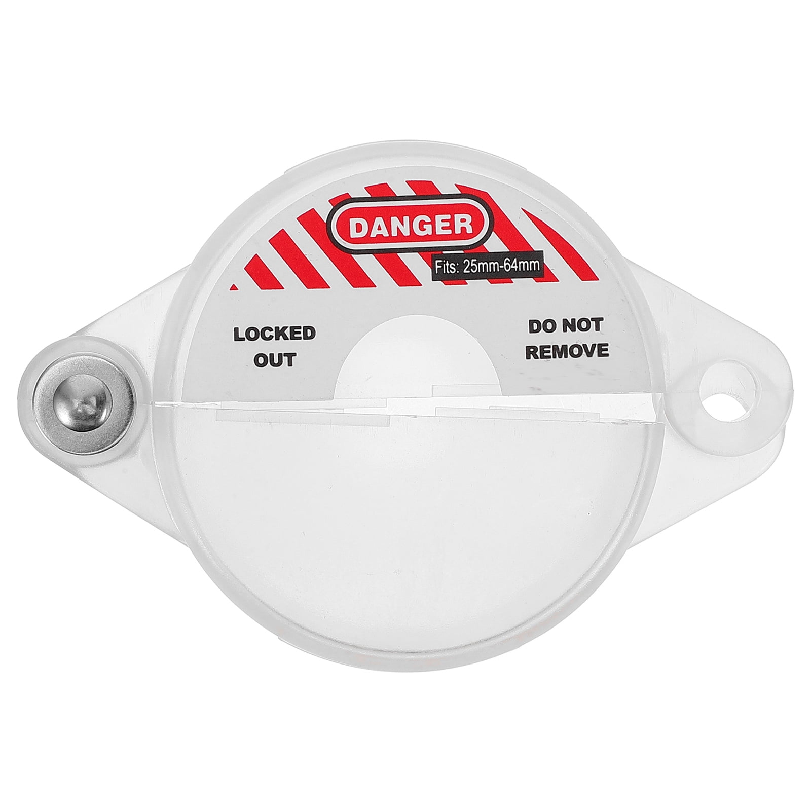 TAILTOSS 1Pack Transparent Plastic Valve Lock for Gate Valve Water ...