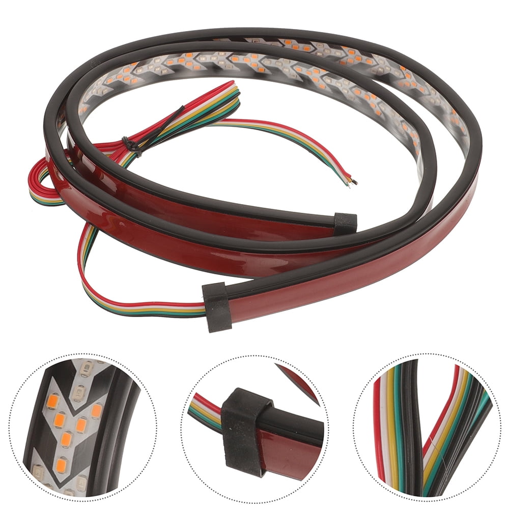 TAILTOSS 1Pack Turn Signal Light Yellow Red Black Led For Trailers ...
