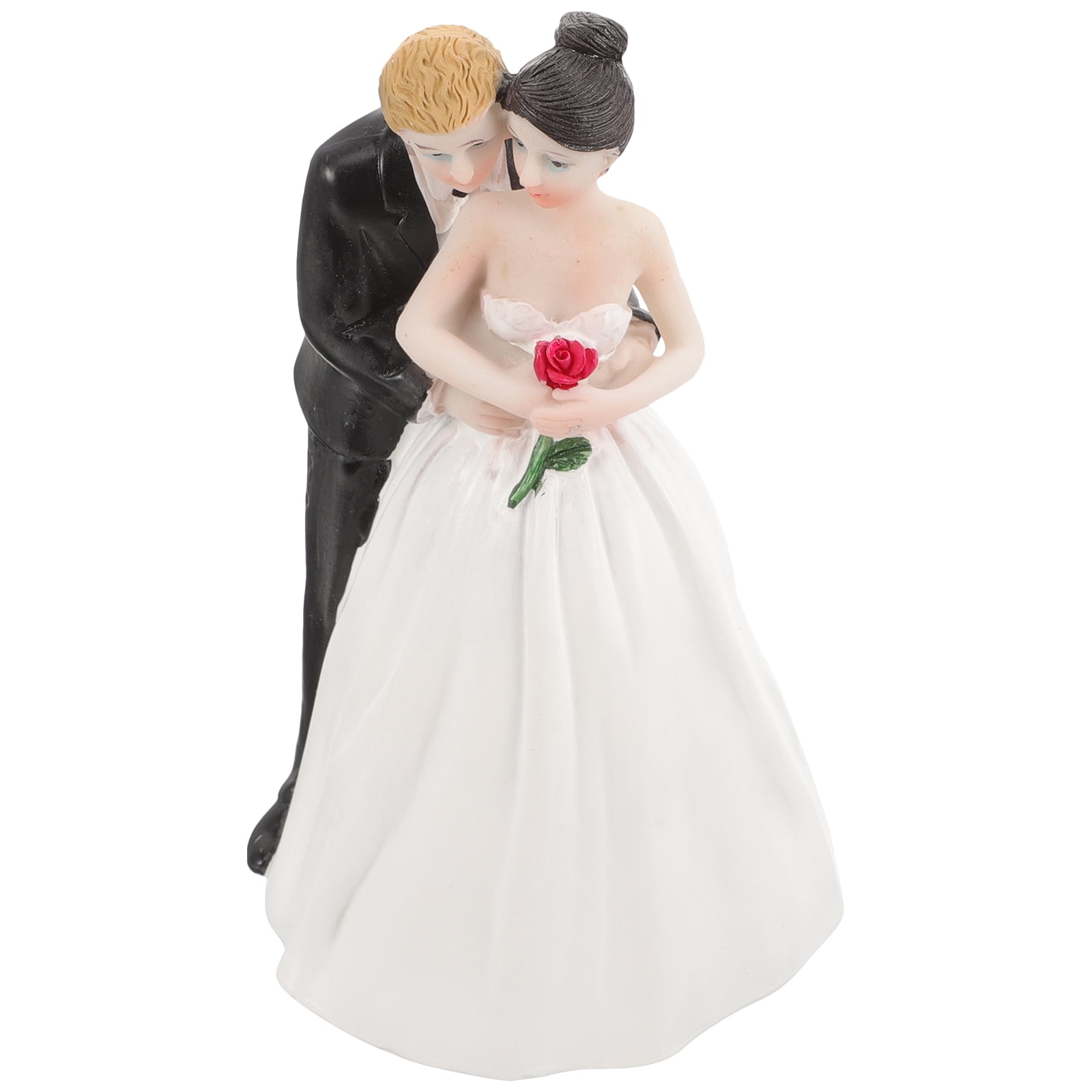 TAILTOSS 1Pack Wedding Party Decorations Bride and Groom Hug and Kiss ...