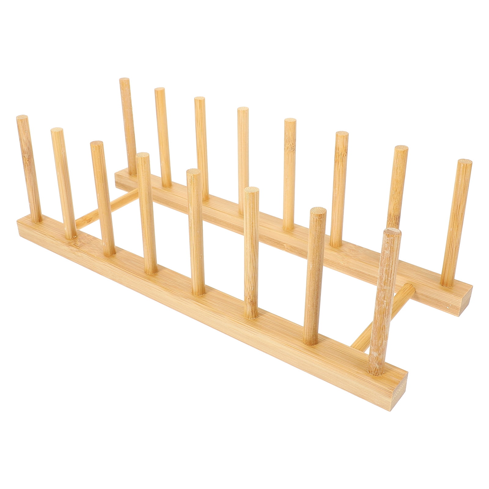 TAILTOSS 1Pcs Bamboo Drainer For Plates Kitchen Drying Stand Modern ...