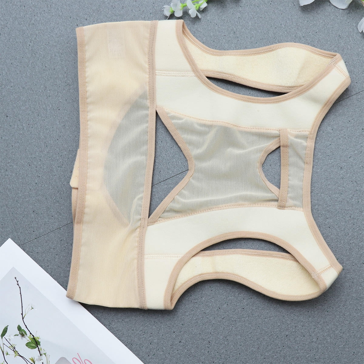 TAILTOSS 1Pcs Chest Support Belt Beige Skin Color Prevent Chest Sagging ...