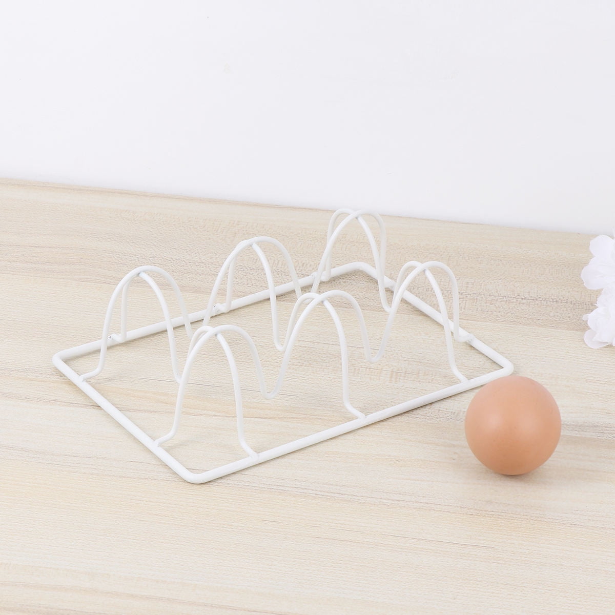 TAILTOSS 1Pcs Egg Racks for Fridge Iron Organizer for Households and ...