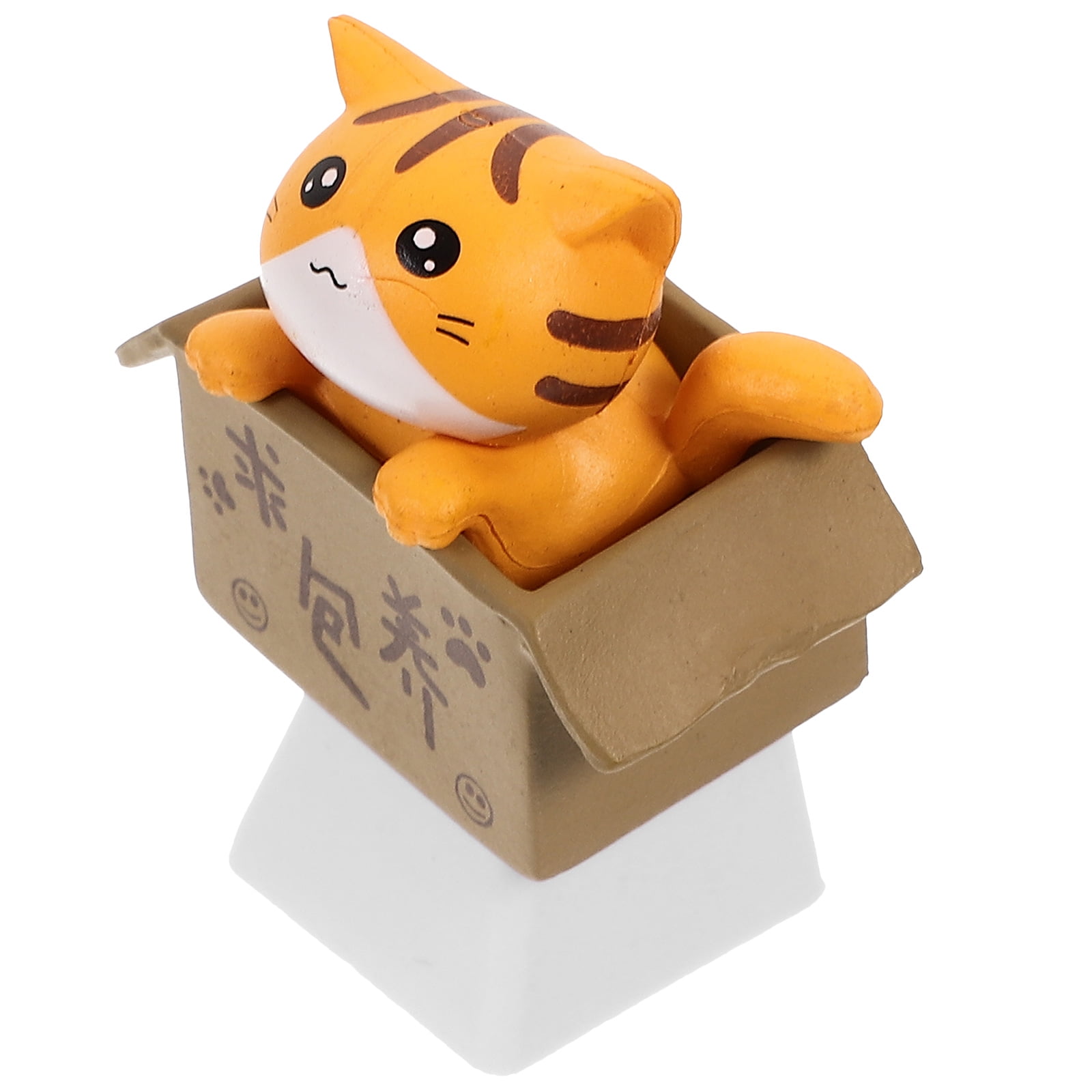 TAILTOSS 1Pcs Gaming Key Caps Orange PBT R4 Profile Square Shape for ...