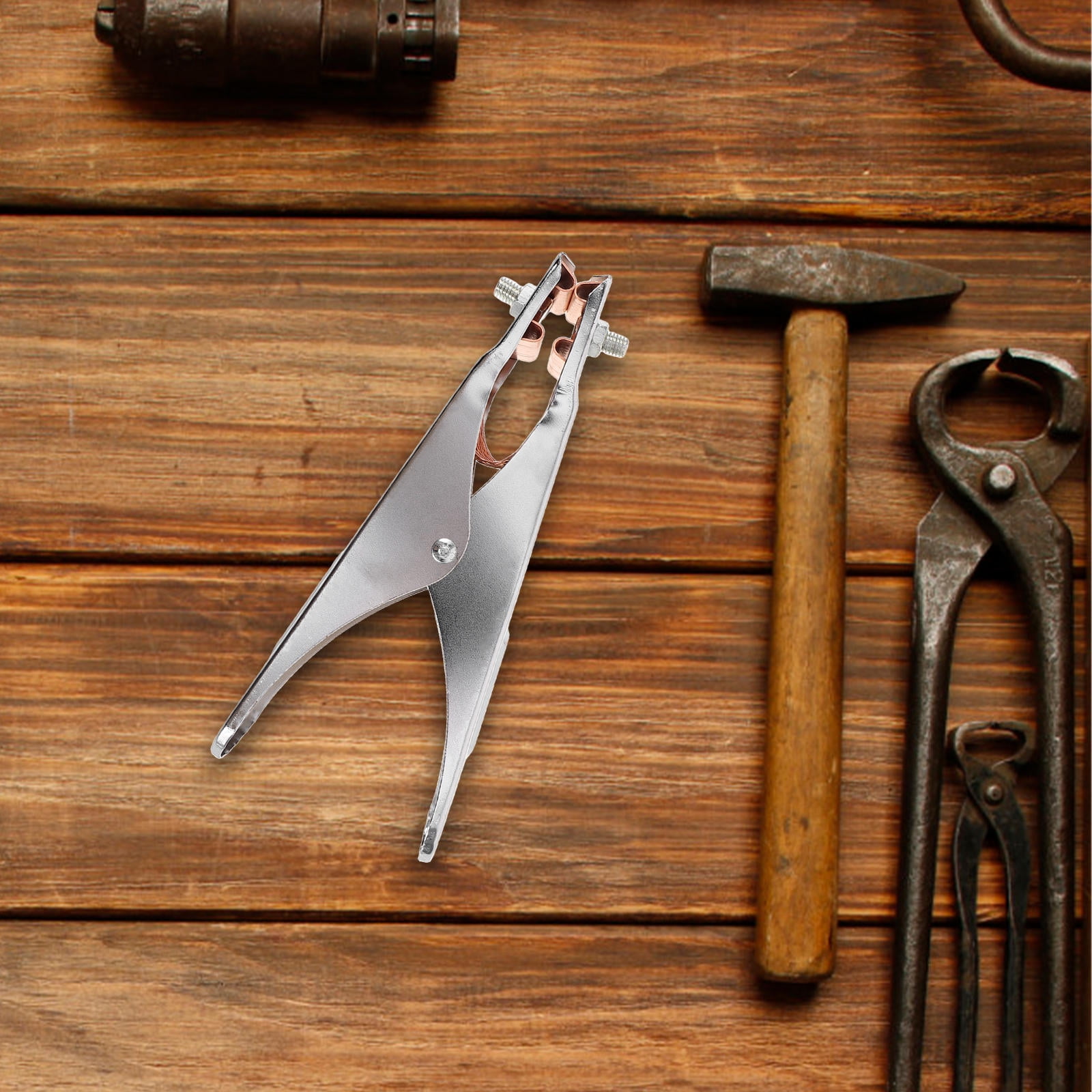 TAILTOSS 1Pcs Metal Ground Clamp for Welder Electrode Holder and ...