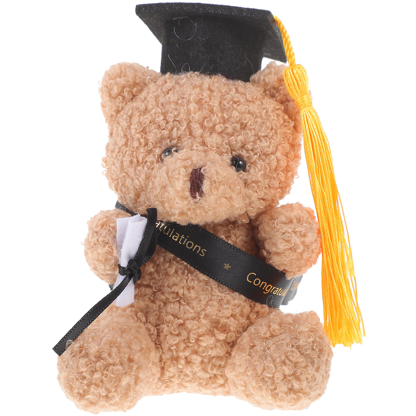 TAILTOSS Graduation Bear Decors Plush Bear Doll 1Set 5.1x3.5x2.4in ...