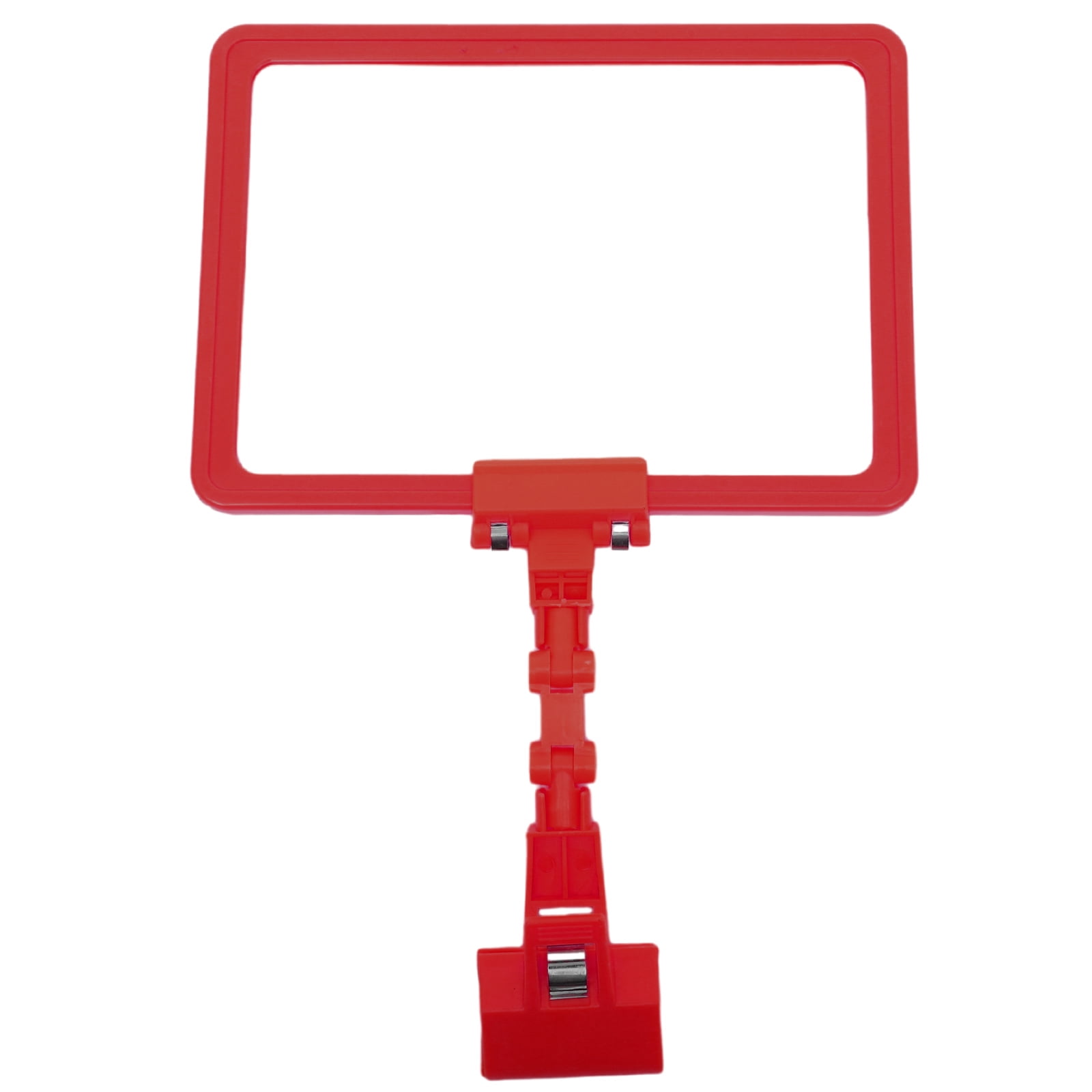 TAILTOSS Product Label Holder Price Display Sign Plastic Red 1Pack ...