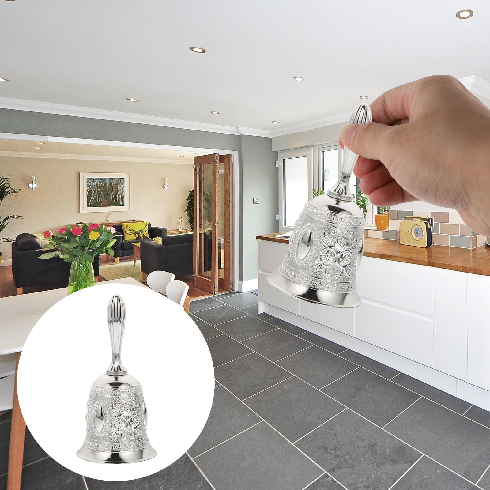 TAILTOSS 1Pcs Small Hand Bell for Pet Training Simple and Compact ...