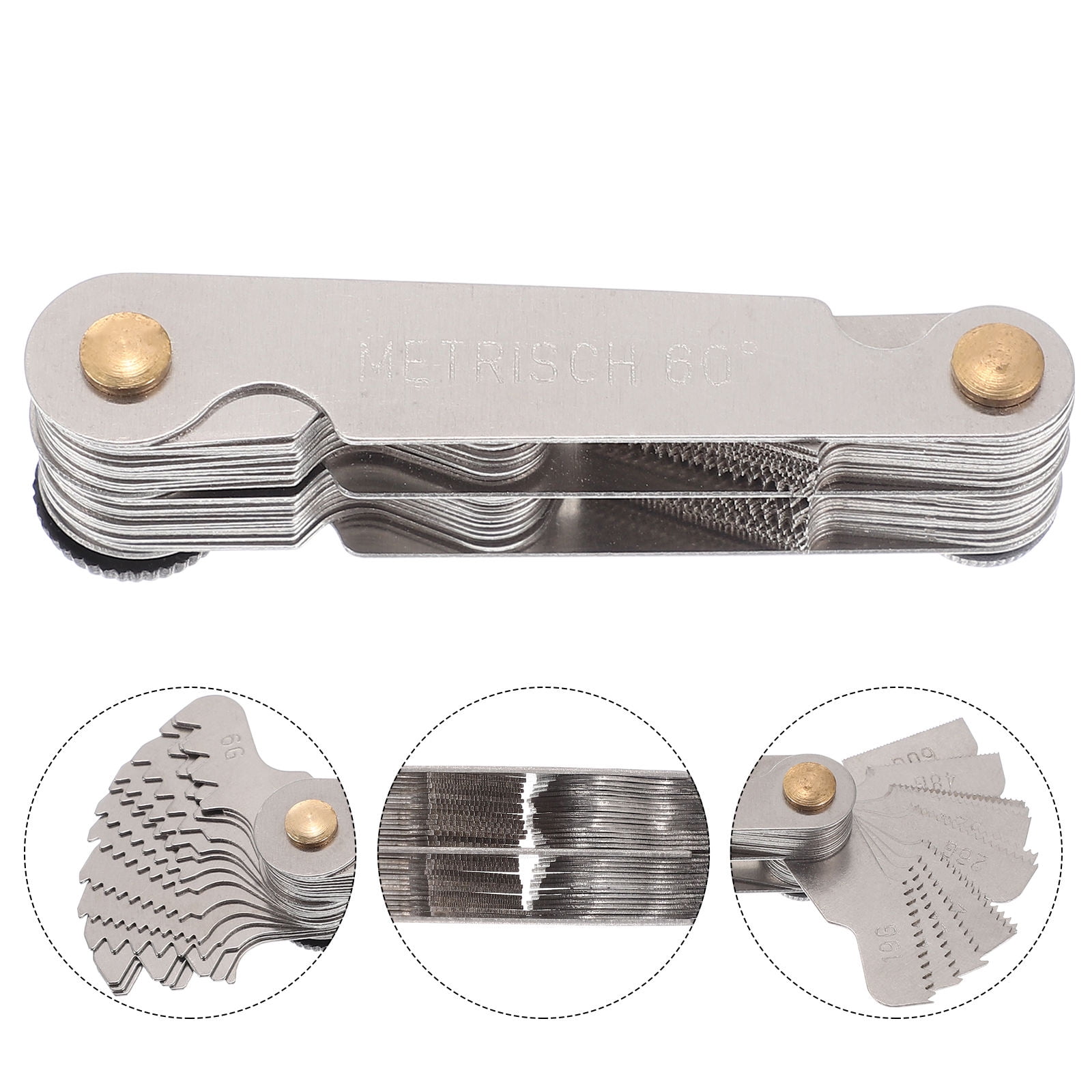 TAILTOSS 1Pcs Thread Gauge for Screw Thread Gauge in Metalworking Tools ...