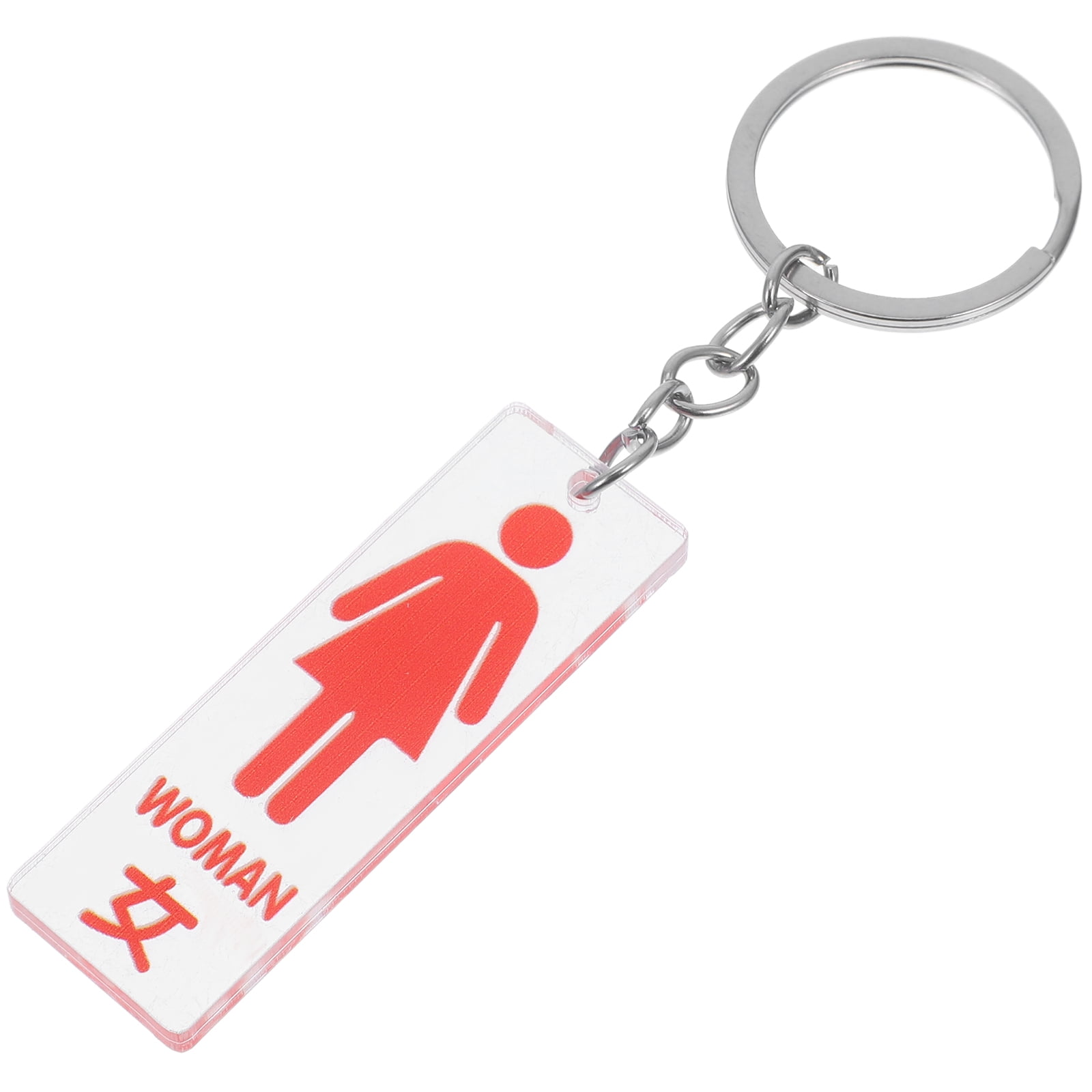 TAILTOSS 1Pcs Toilet Keychain Restroom Key Tag for Key Organization ...