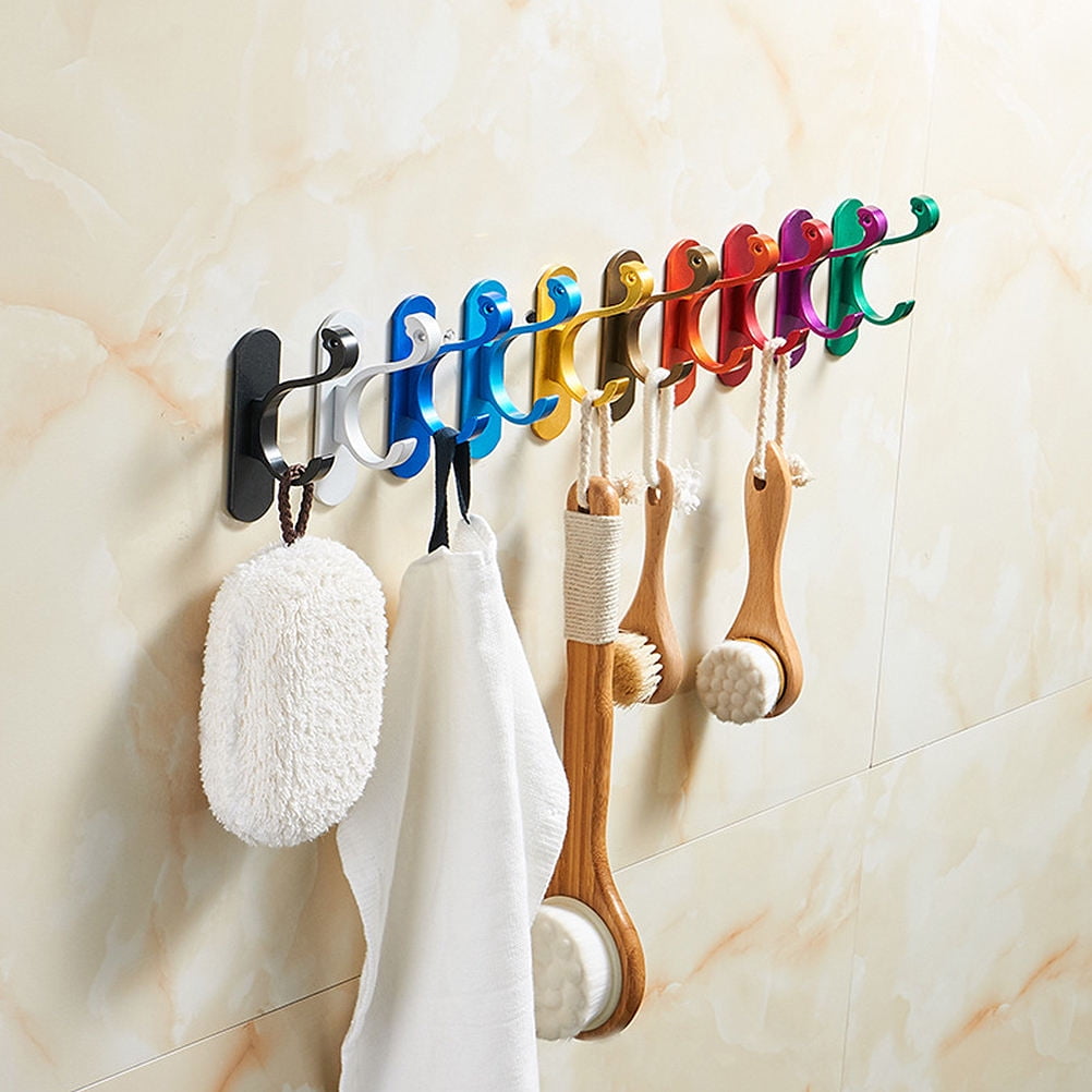TAILTOSS 1Set Hooks for Hanging Clothes Wall Hooks Dolphin Shape ...