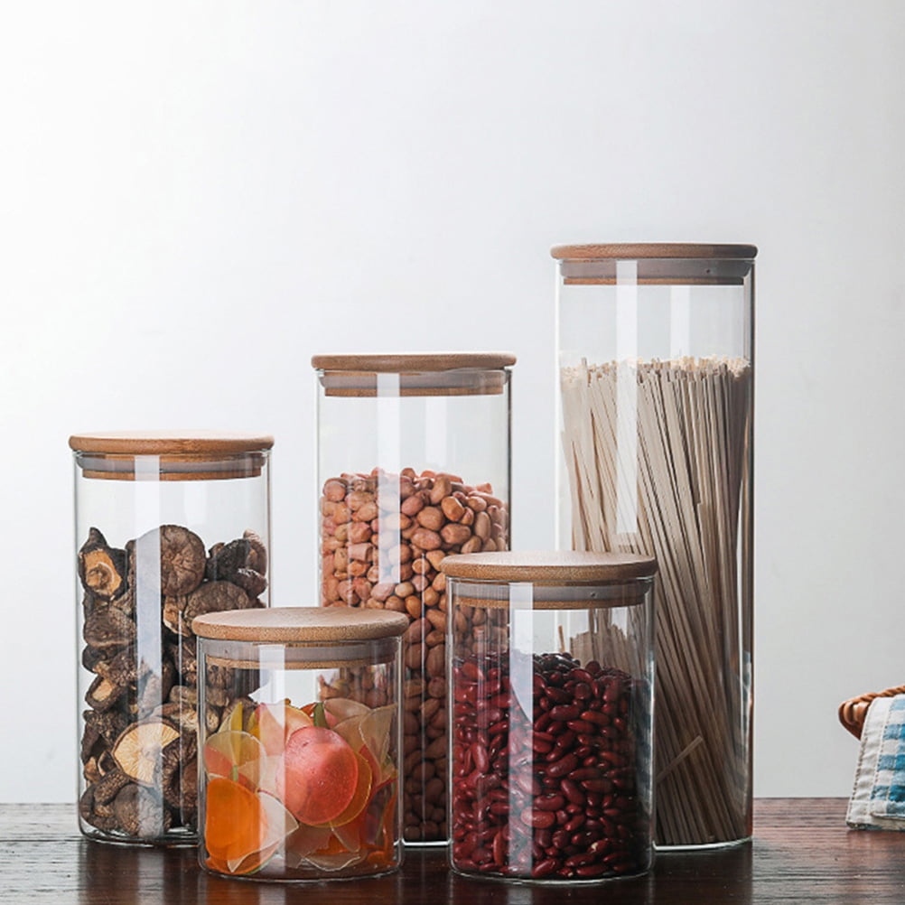 TAILTOSS 1Set Jars with Lids for Homeowners in Assorted Color 1800ml ...