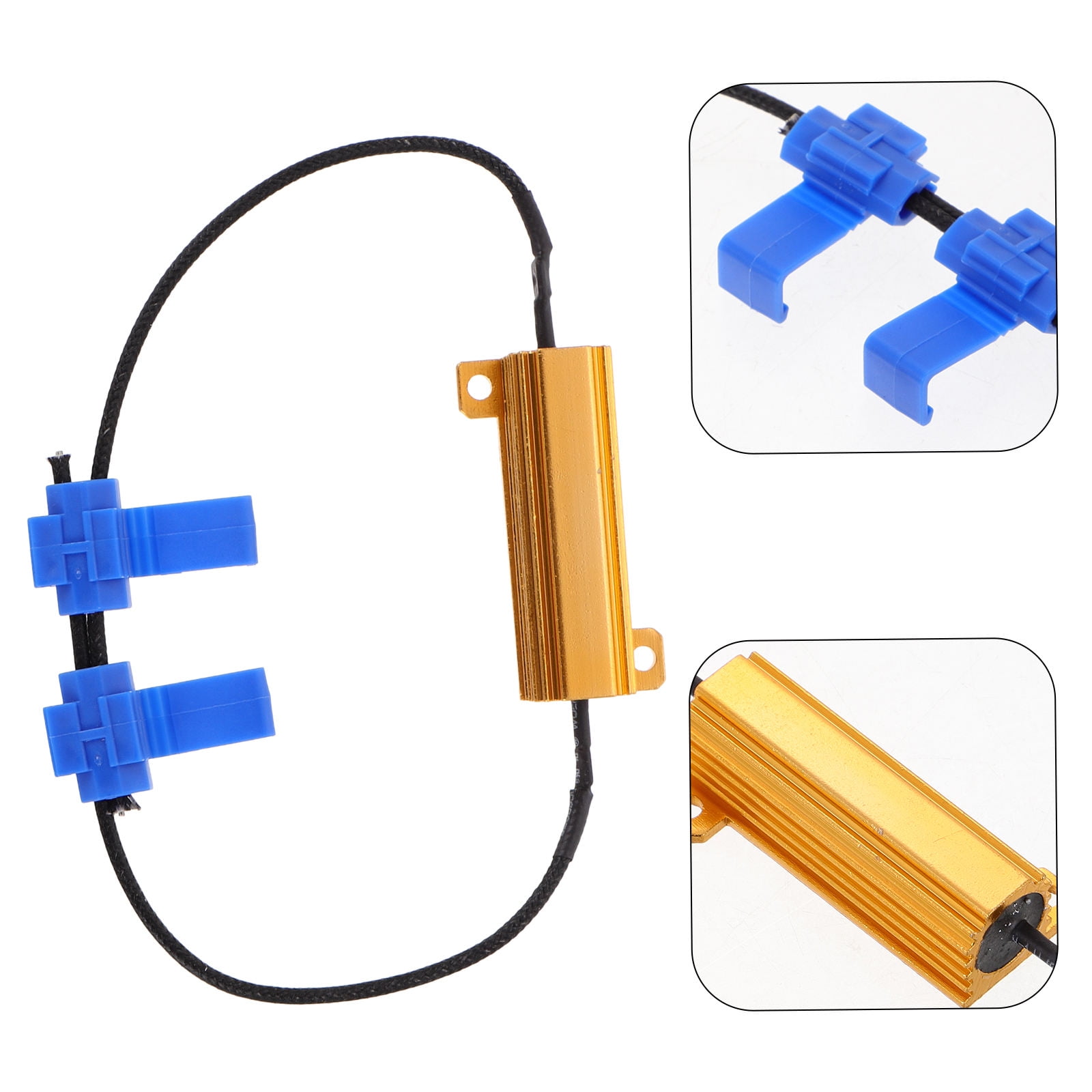 TAILTOSS 1Set Load Resistor for Led Bulb Compatibility Metal Led Load ...