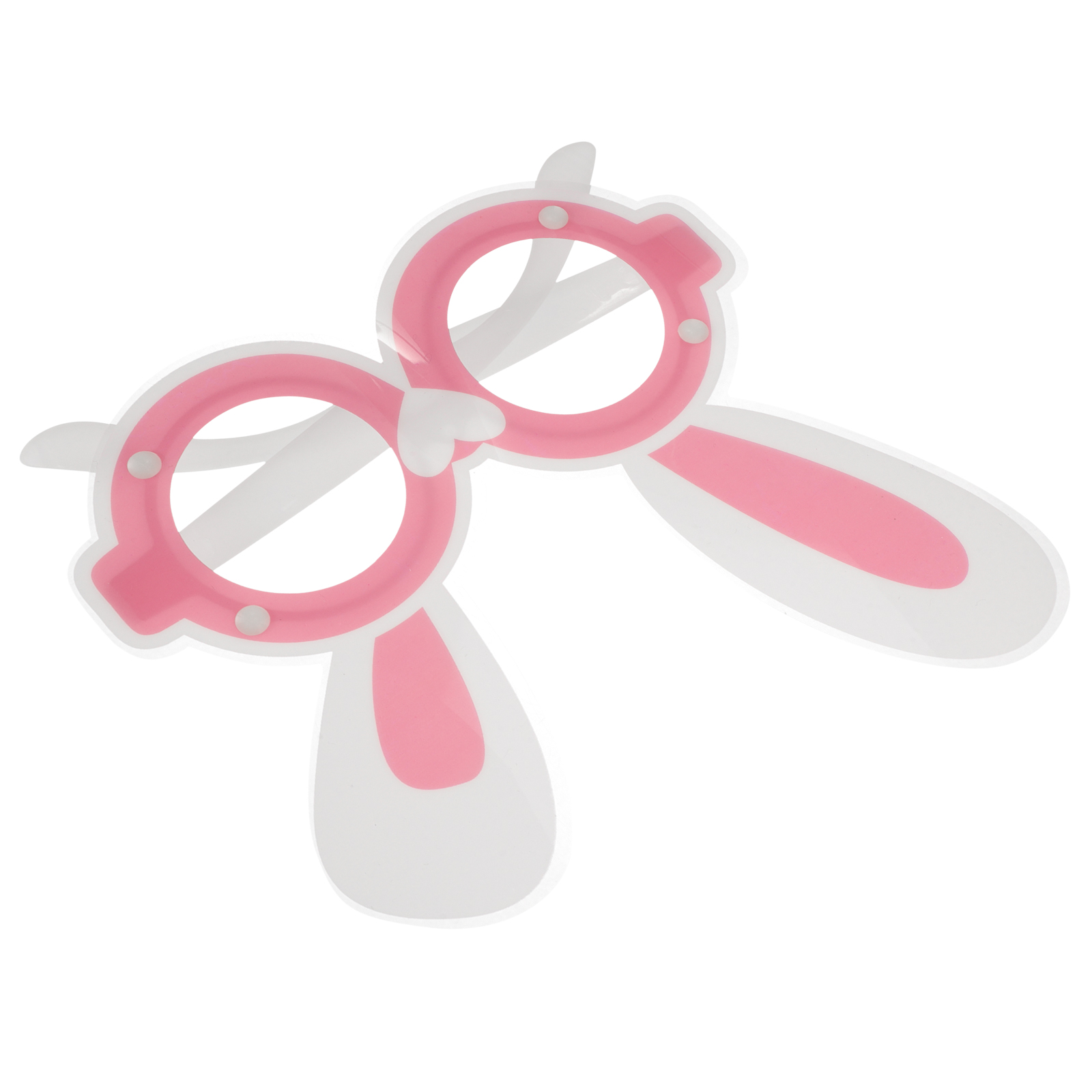 TAILTOSS Kids Party Eyewear PVC Rabbit Shape Easter Party Supplies 1Pcs ...