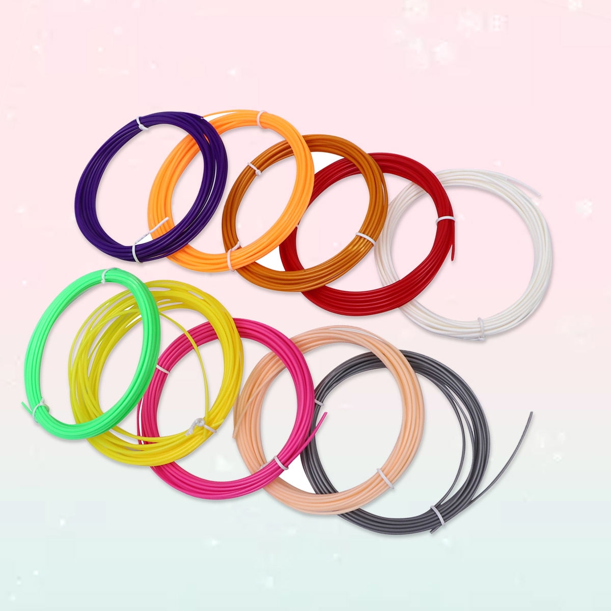 TAILTOSS 1Set Reusable Printer Assorted Color 5m 1.75mm For 3D Printing ...