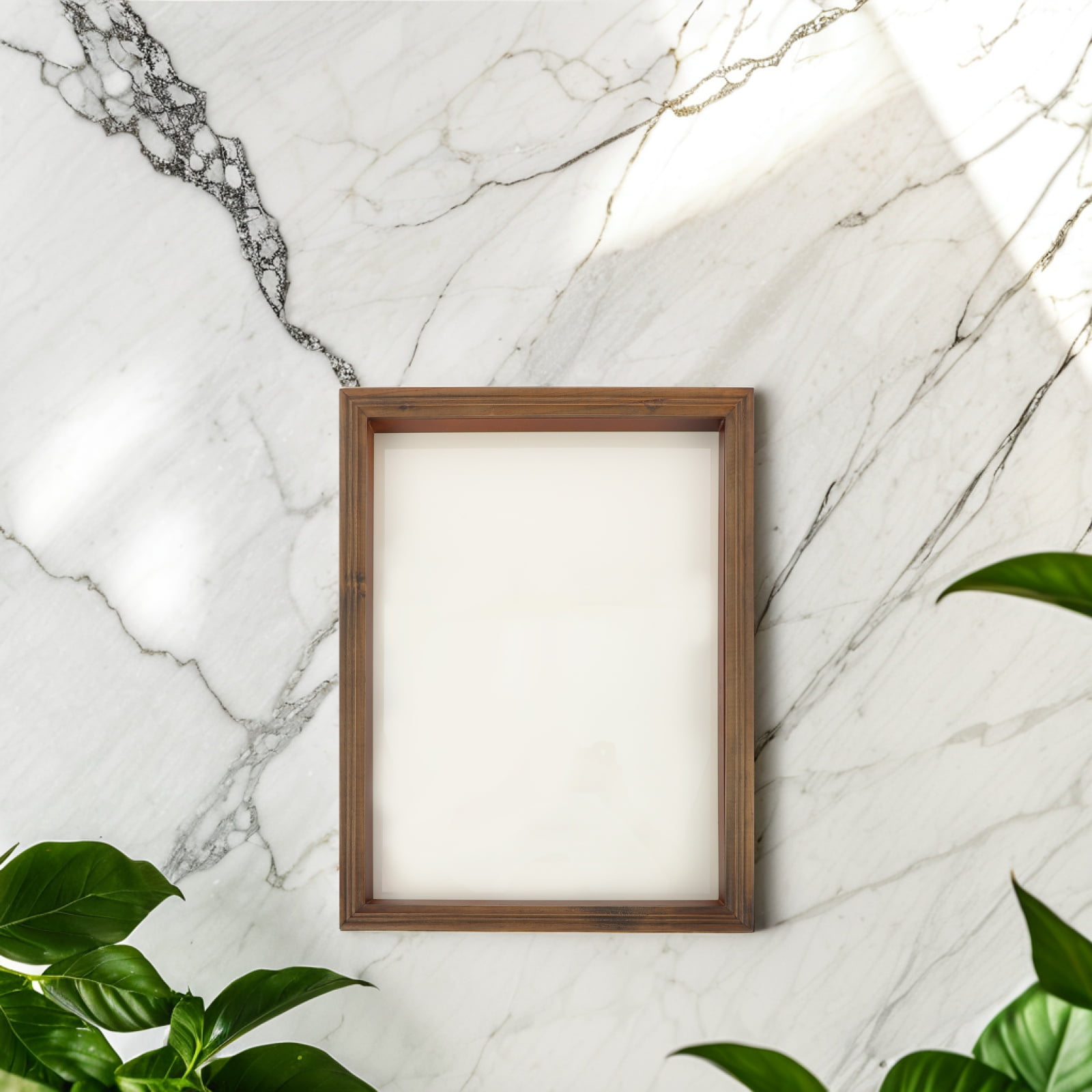 TAILTOSS 1Set Shadow Box Photo Frame Coffee Color Rectangular For Home ...