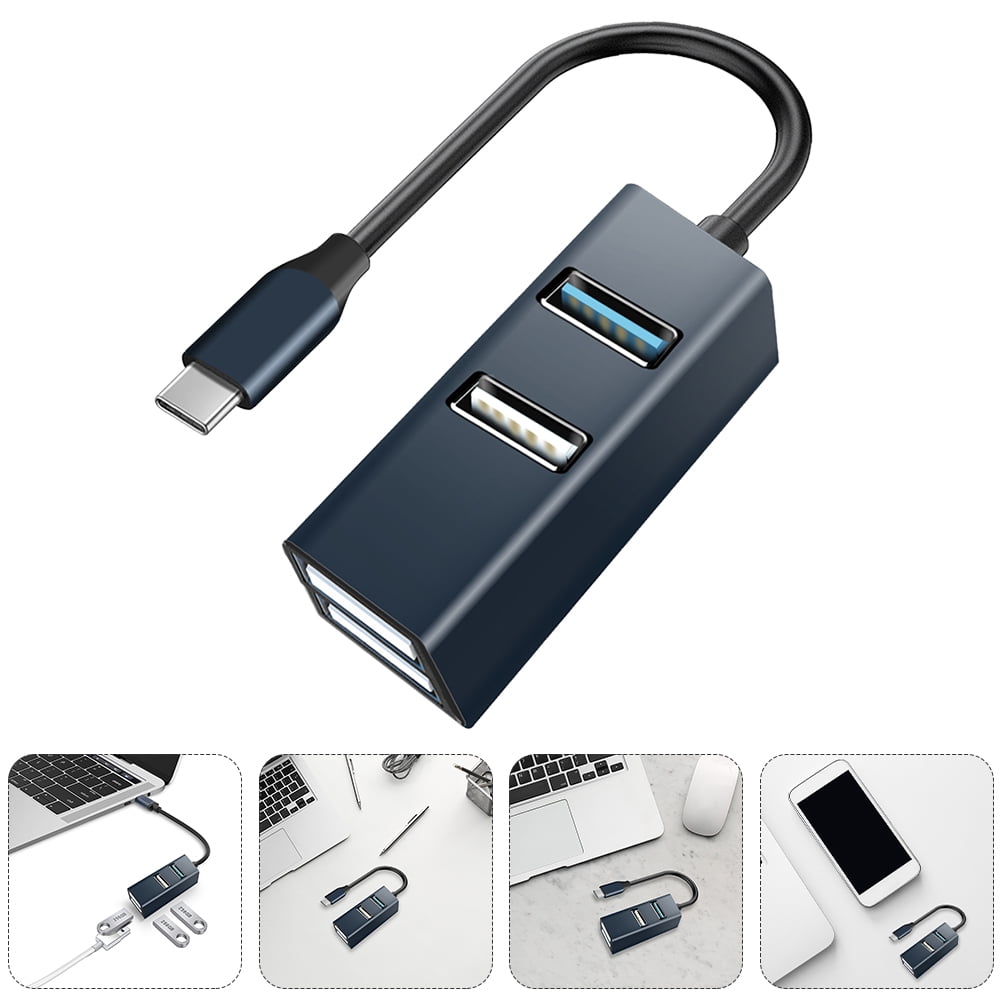 TAILTOSS 1Set USB Hubs for Computers Navy Blue Professional Design for ...