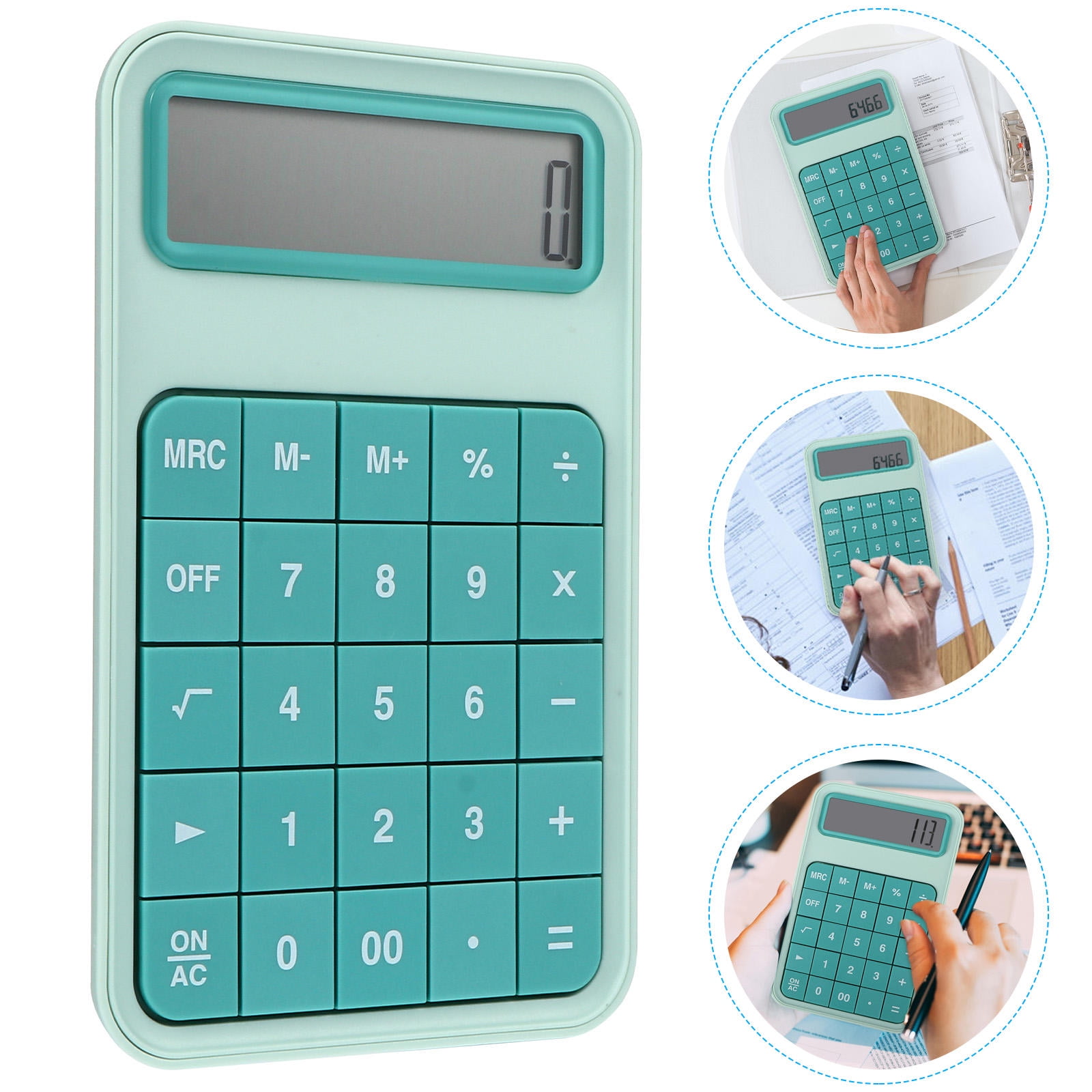 TAILTOSS 1pc Lcd Calculator Large Screen Desktop Calculator For Office ...