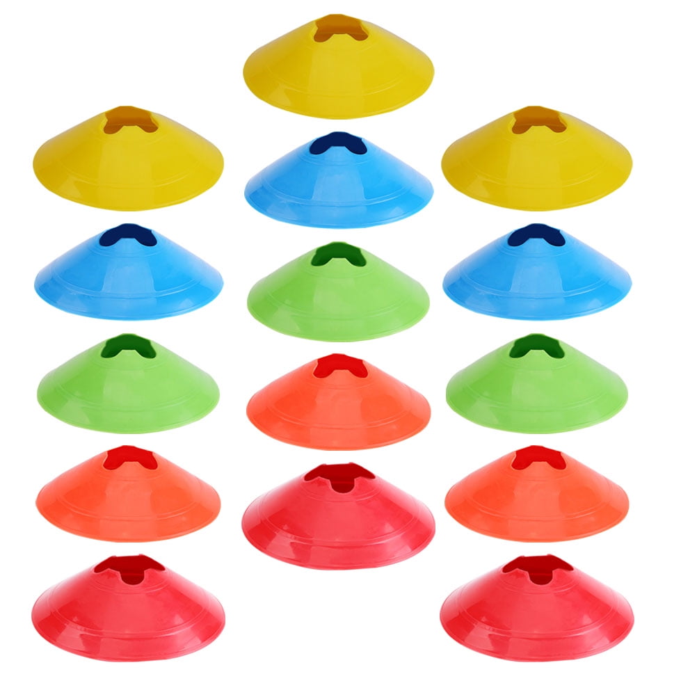 TAILTOSS 20Pcs Green Round PE Football Training Marker for Agility ...