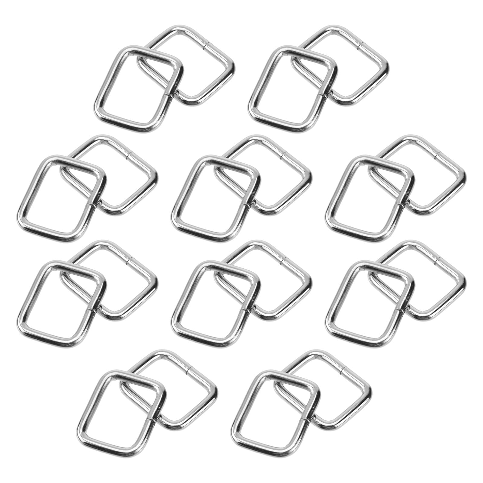 TAILTOSS 20Pcs Metal Buckle for Bag and Adjustable Buckles for Straps ...