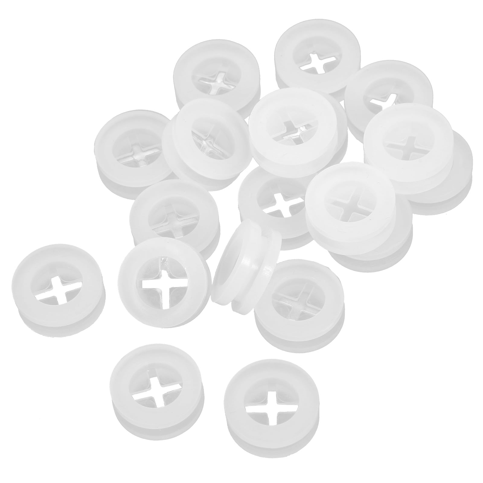 TAILTOSS 20pcs Silicone Straw Hole Plugs Straw Hole Grommets For Mason ...