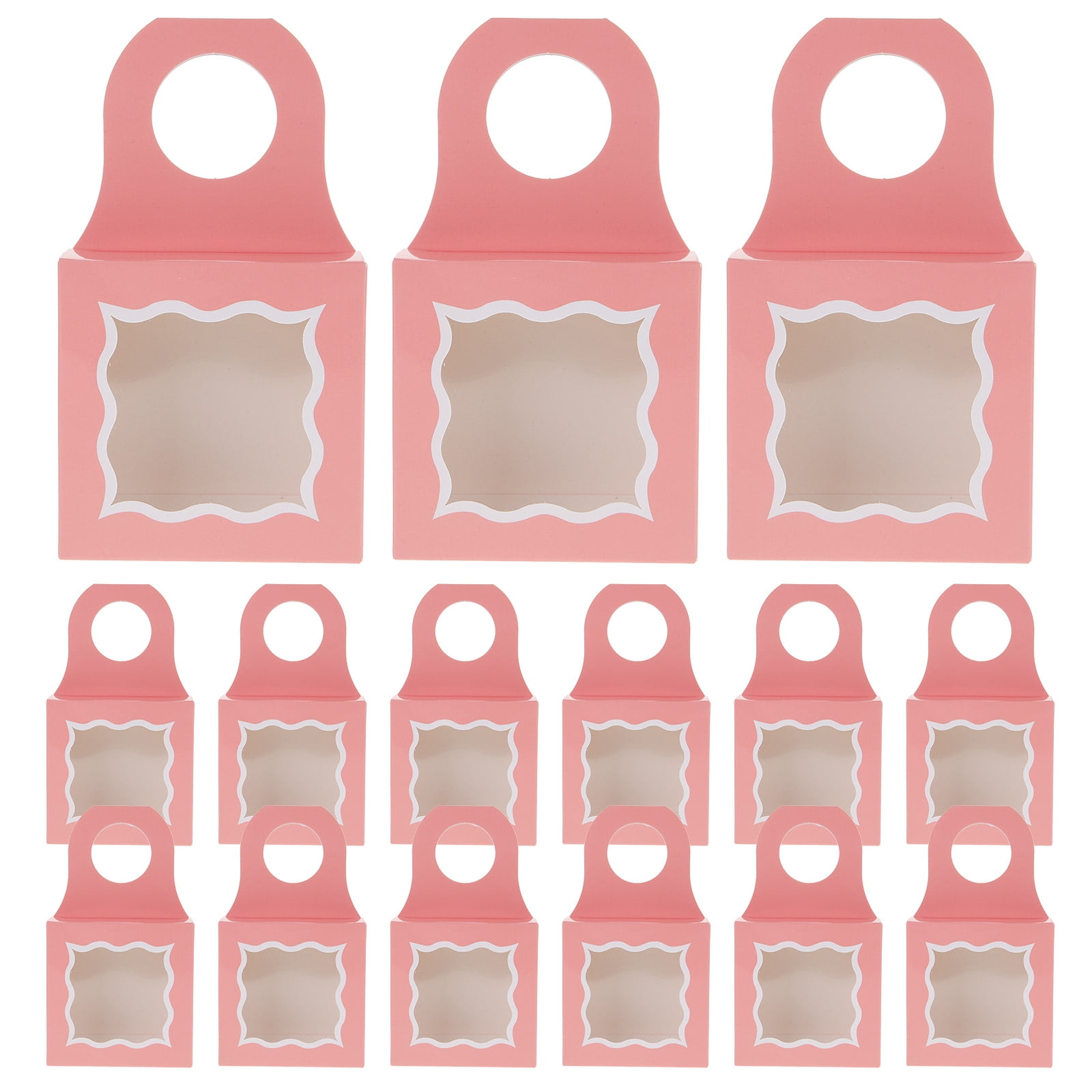 TAILTOSS 25Pcs Multi-Functional Handled Container Box for Bottles with ...