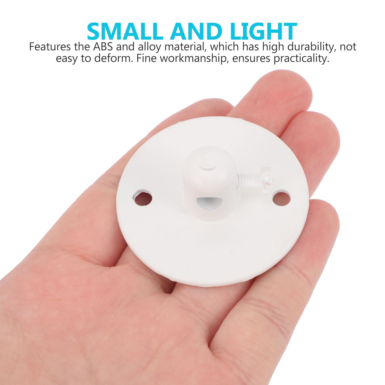 TAILTOSS 2Pcs Cable Hanger Clamp White Iron for Multi-Purpose Cable ...