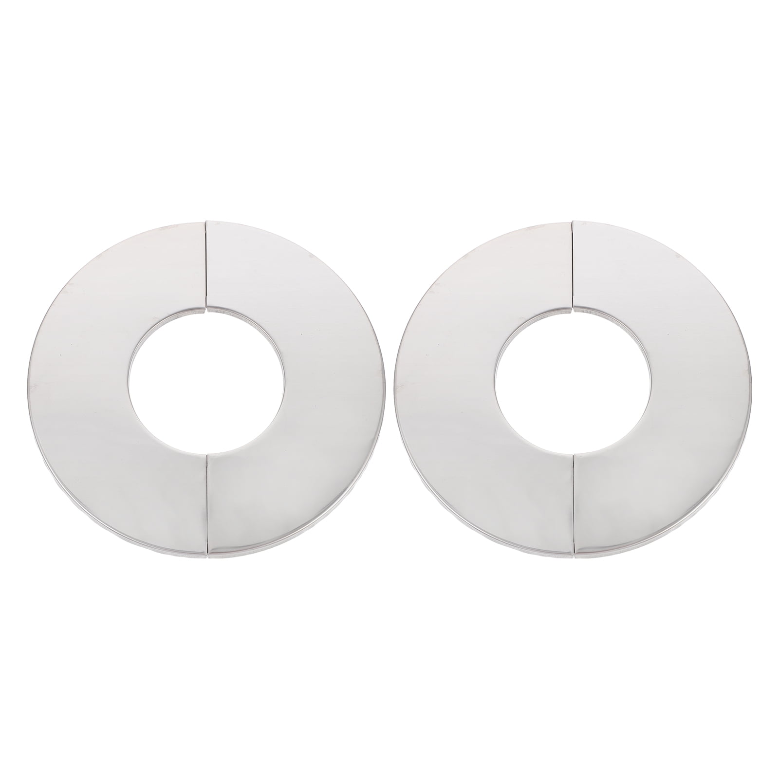 TAILTOSS 2Pcs Pipe Decoration Cover Silver For Homeowners Wall ...