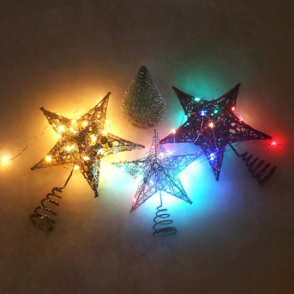 TAILTOSS 2Set Iron Tree Top Star With Dusting Technology For Ski ...